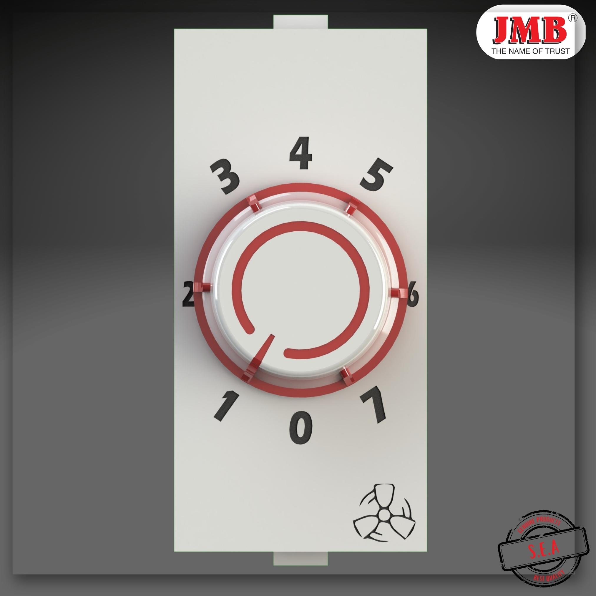 1 M 7 RED Fan Regulator - 7 Speed Control | JMB